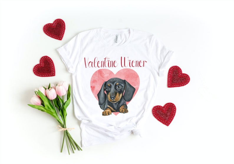 Valentine Wienere PNG, Funny Wiener Dog PNG, Digital Download Only ...