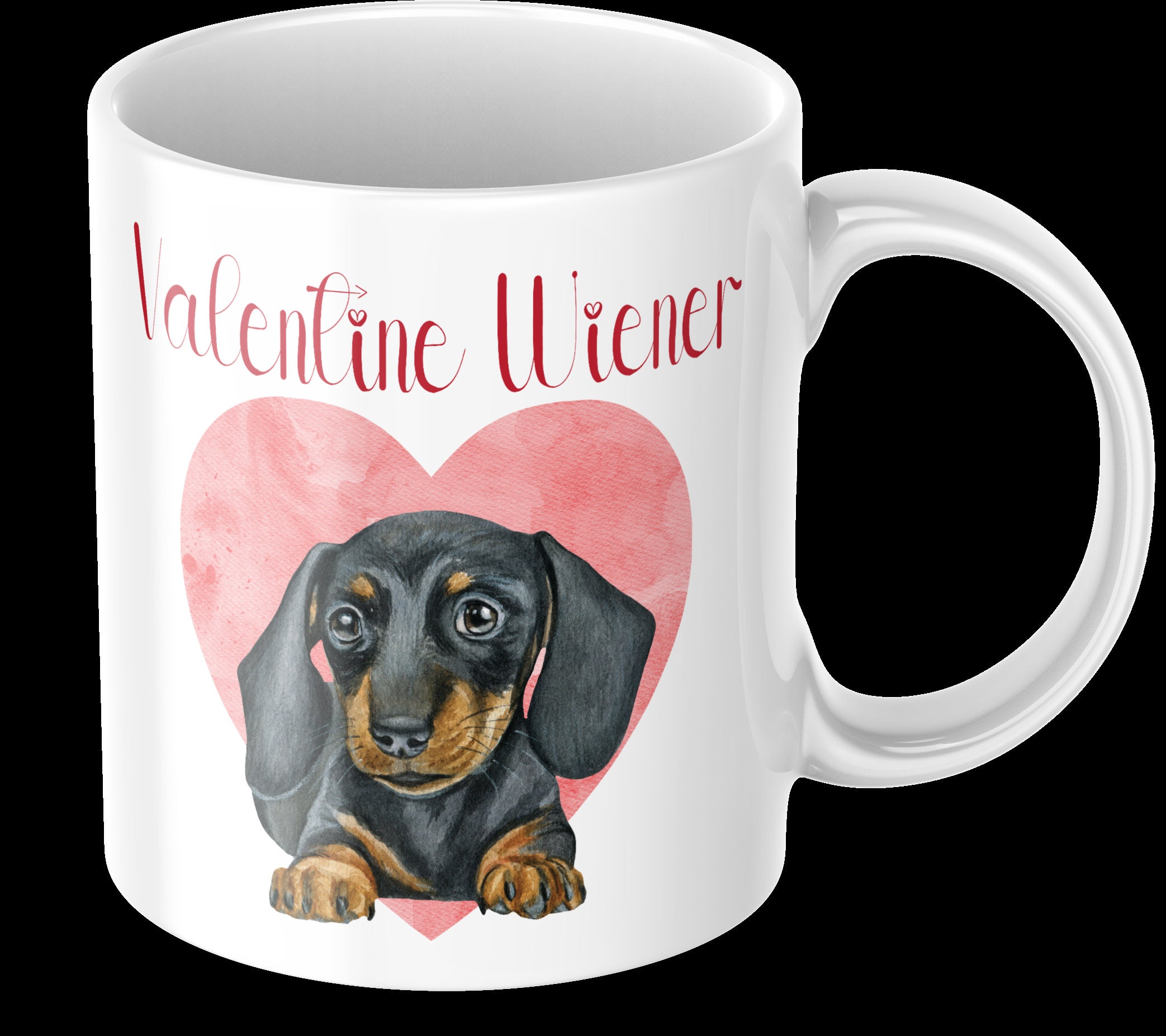 Valentine Wienere PNG, Funny Wiener Dog PNG, Digital Download Only ...
