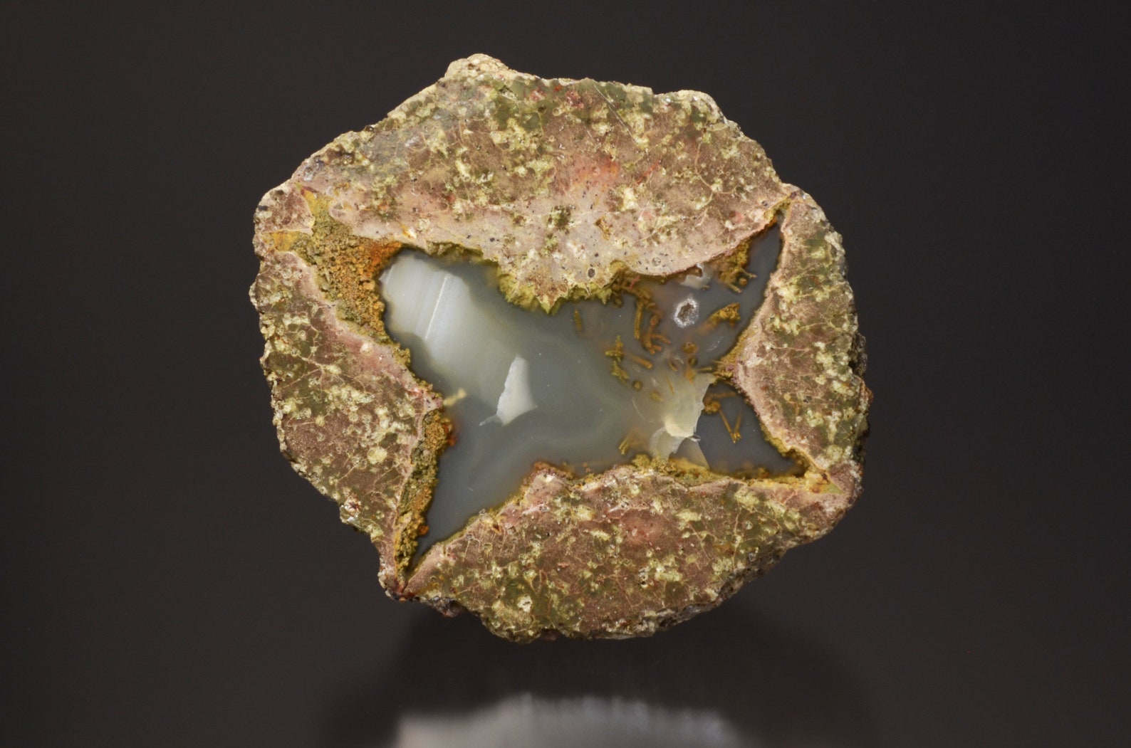 Agate Thunderegg Geode From the Lucky Strike Mine in Oregon - Etsy