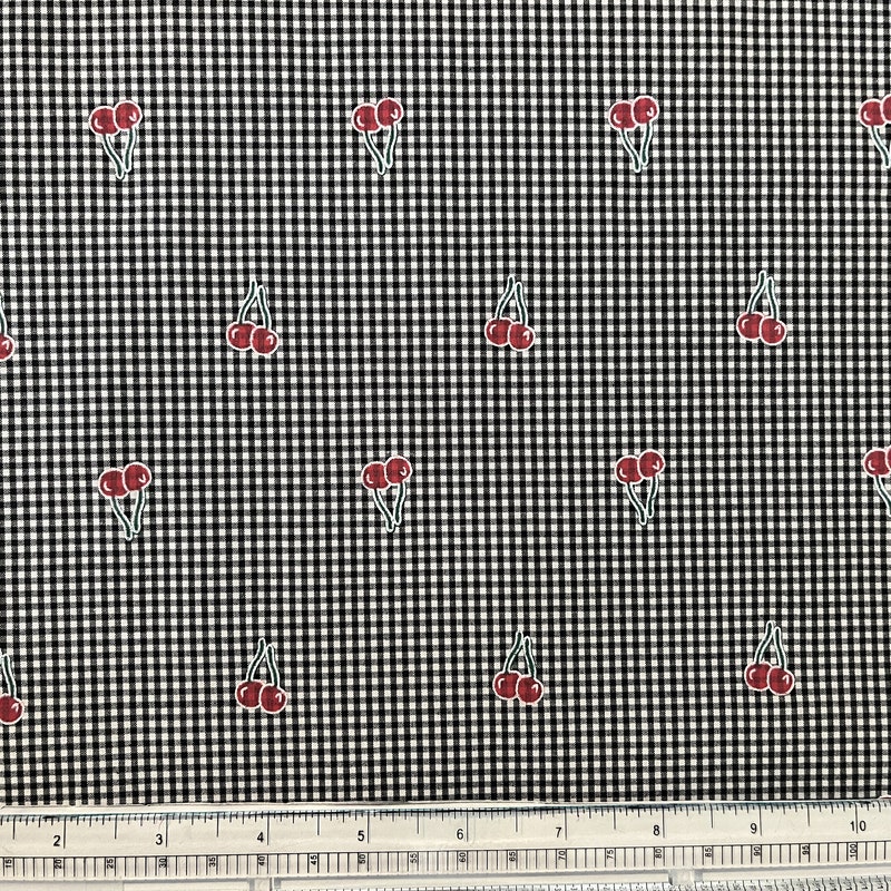 Cherry Fabric - Etsy