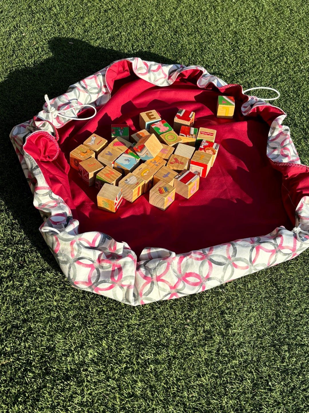 Large 44” Playmat Toy Carry Storage Bag - Play’n’go! Ideal for Building ...