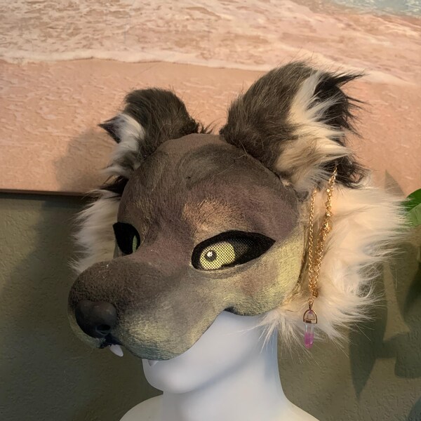 Realistic Wolf Therian Mask - Etsy
