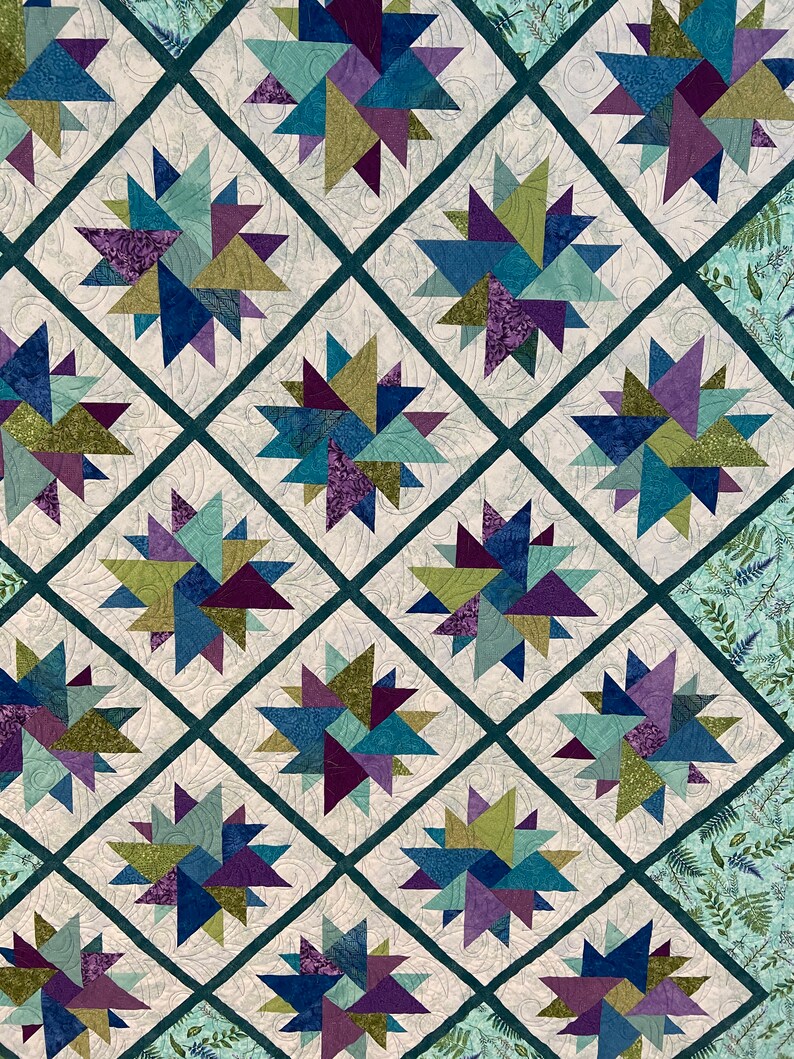 Diamond in the Rough Quilt - Etsy