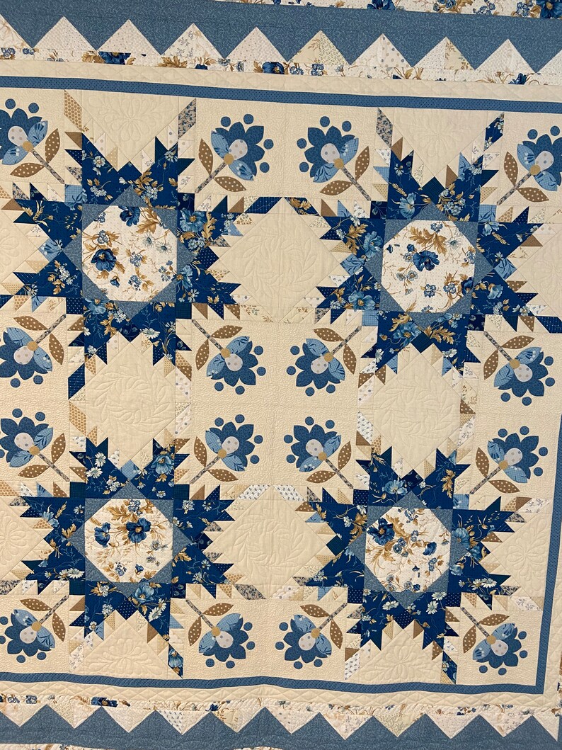 Flourish Quilt by Nancy Rink Designs - Etsy