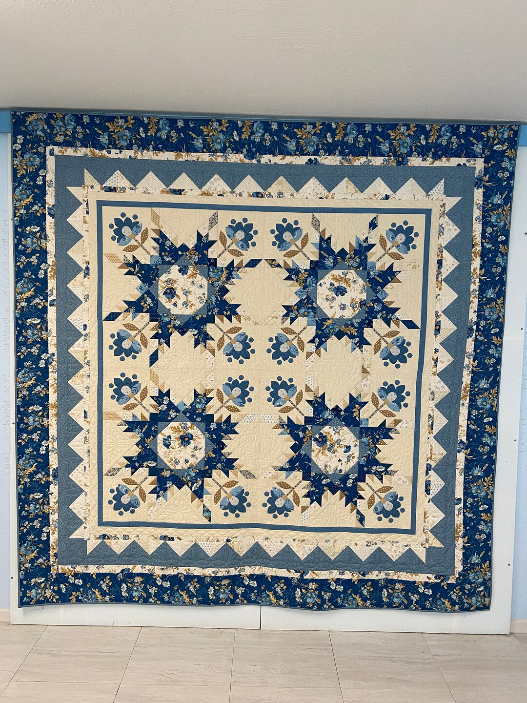 Flourish Quilt by Nancy Rink Designs - Etsy