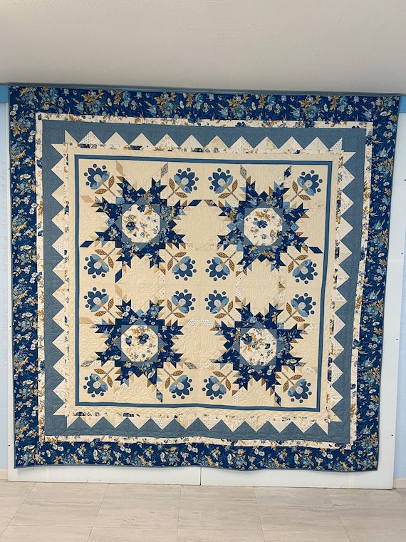 Flourish Quilt by Nancy Rink Designs - Etsy