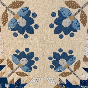 Flourish Quilt by Nancy Rink Designs - Etsy