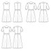 Butterick Sewing Pattern 6450 Dress Gathered Blouson Misses Size 6-14 ...