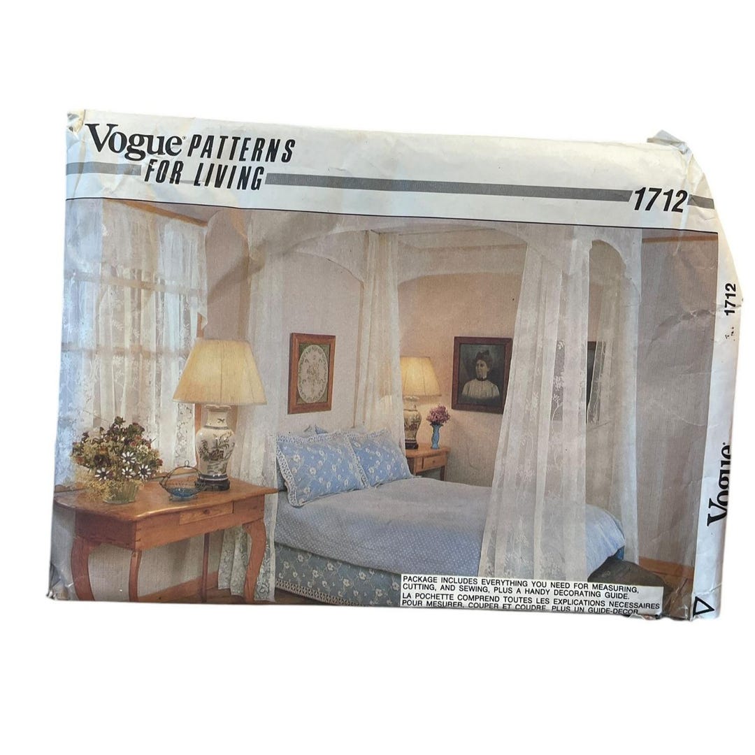 Vogue Sewing Pattern 1712 Bedroom Accessories Decor to Sew - Etsy