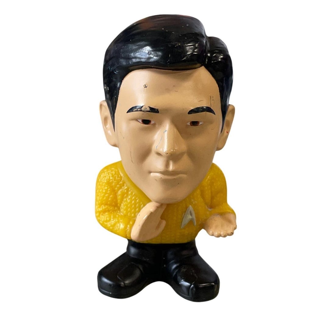 Star Trek Sulu Plastic 3" Figure Burger King Toy Animated - Etsy