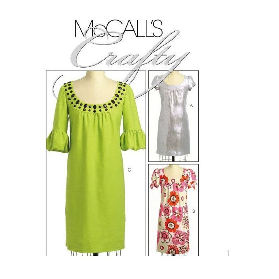 Mccalls Sewing Pattern 5576 Dress Misses Size 6-14 - Etsy