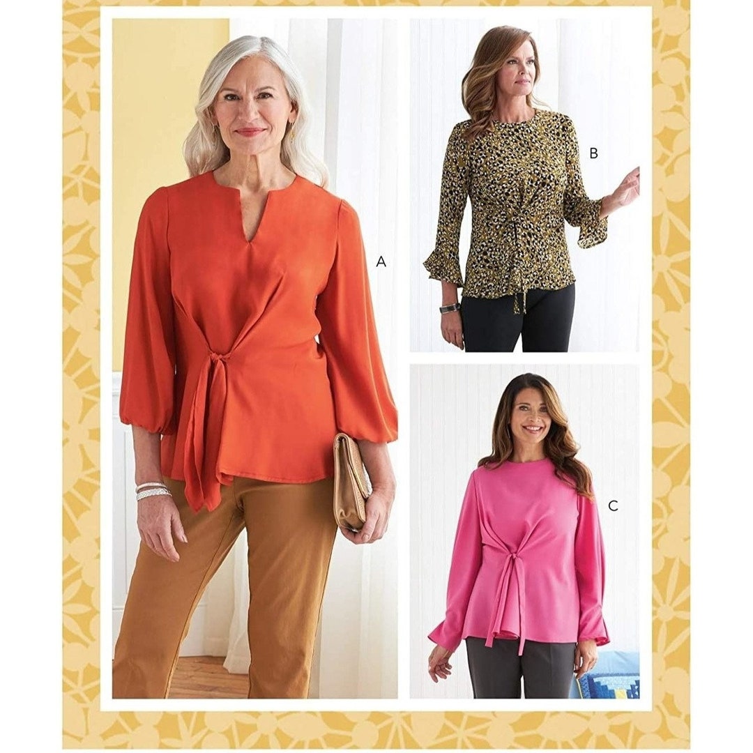 Butterick Sewing Pattern 6813 10952 Tunic Top Misses Size 6-14 - Etsy