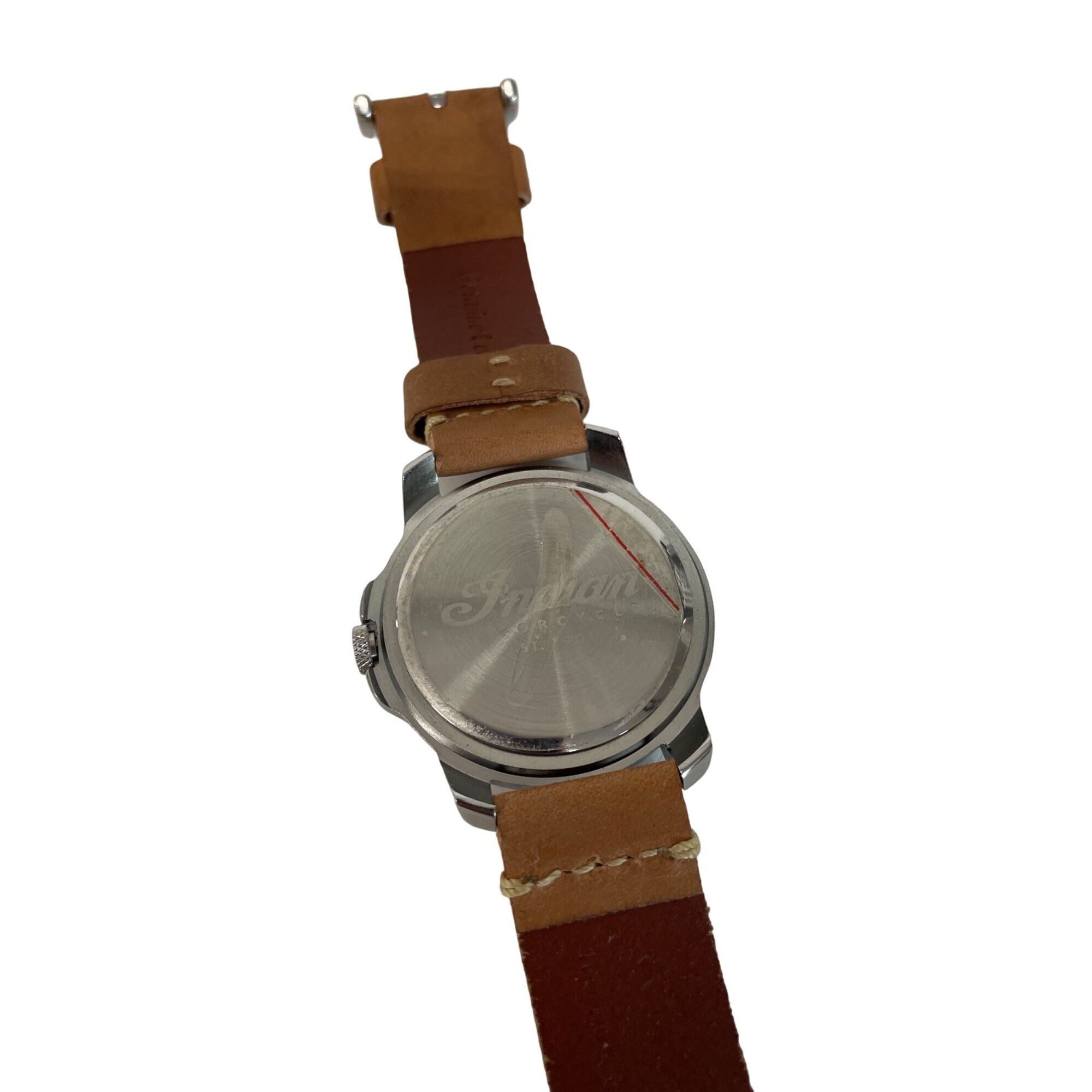 Indian Motorcycle Watch Leather Band NEEDS NEW BATTERY - Etsy
