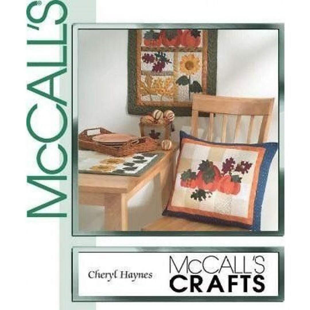 Mccall's Sewing Pattern 4611 Harvest Sampler Cheryl Haynes - Etsy