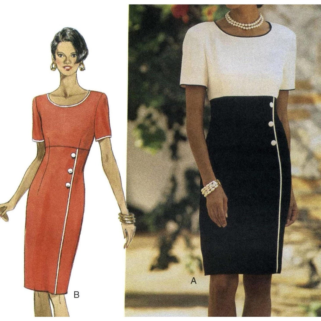 Butterick Sewing Pattern 3994 Raised Waist Dress Misses Size 6-10 - Etsy