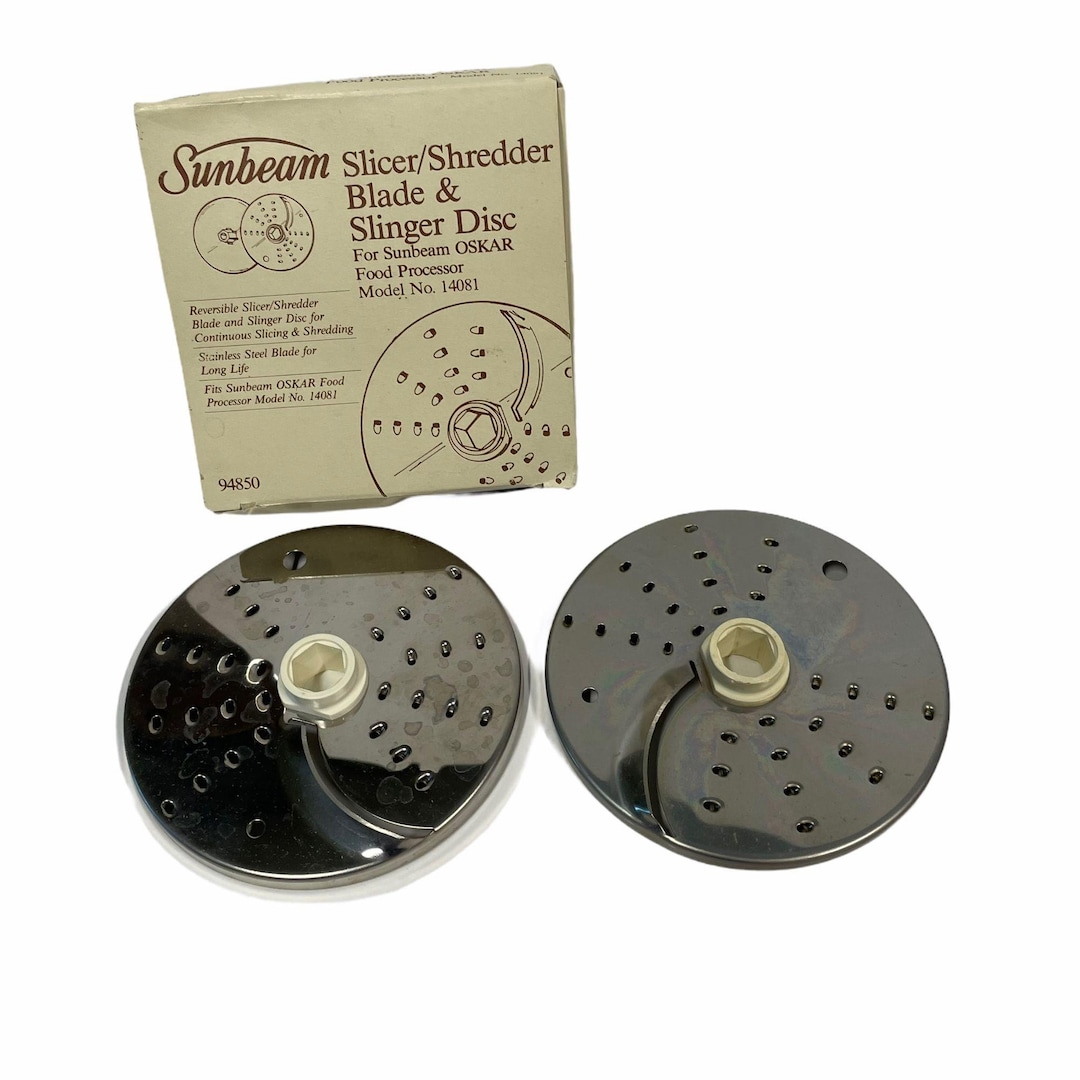 Sunbeam Slicer Shredder Blade Slinger Disc Modell 94850 - Etsy Österreich