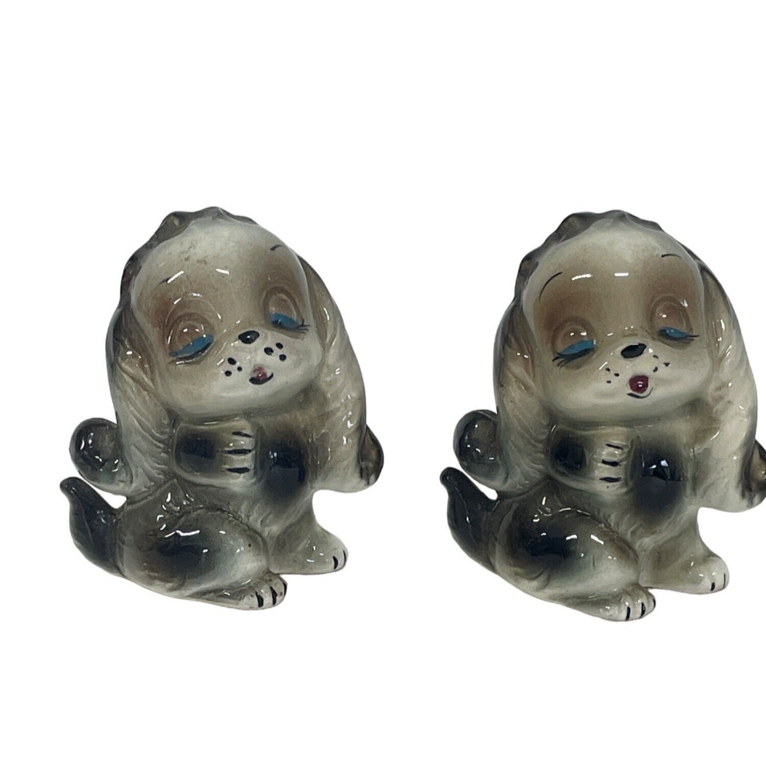 Vintage Norleans Japan Ceramic Dog Figurines Lot of 2 - Etsy