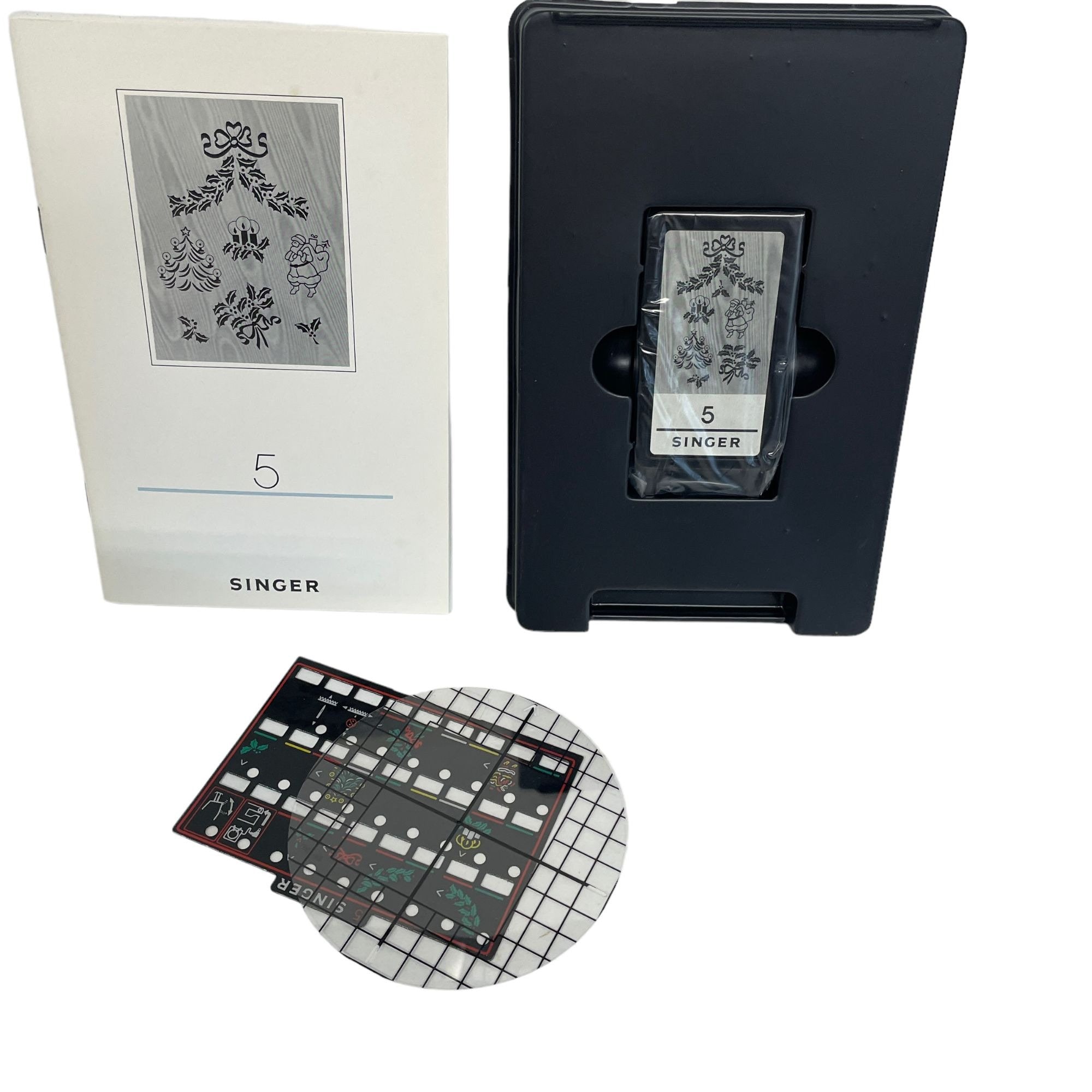 Sew Ware Singer 6268 Embroidery Software Christmas Holiday Motifs ...