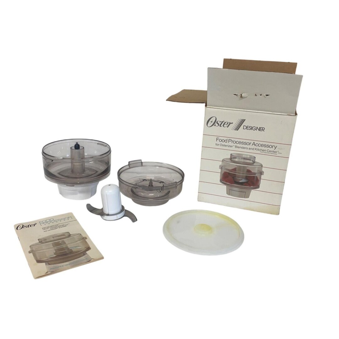 Oster Kitchen Center Osterizer Food Processor Blender Accessory 5900-18 ...