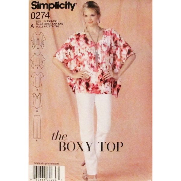 Boxy Top Pattern - Etsy