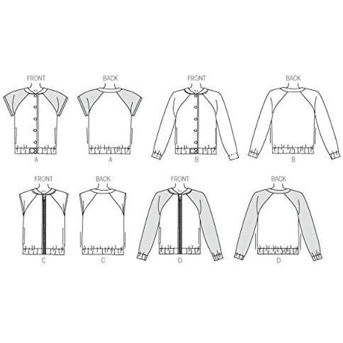 Butterick Sewing Pattern 6181 Jacket Misses Size 14-22 - Etsy