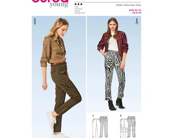 Burda Jeans Sewing Pattern - Etsy