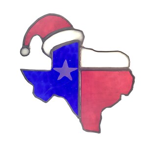 Santa Texas Ornament - Etsy