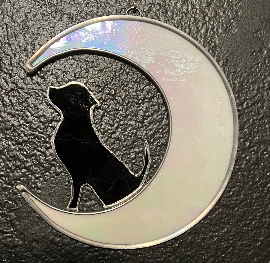 Man's Best Friend Dog Crescent Moon - Etsy