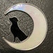 Man's Best Friend Dog Crescent Moon - Etsy