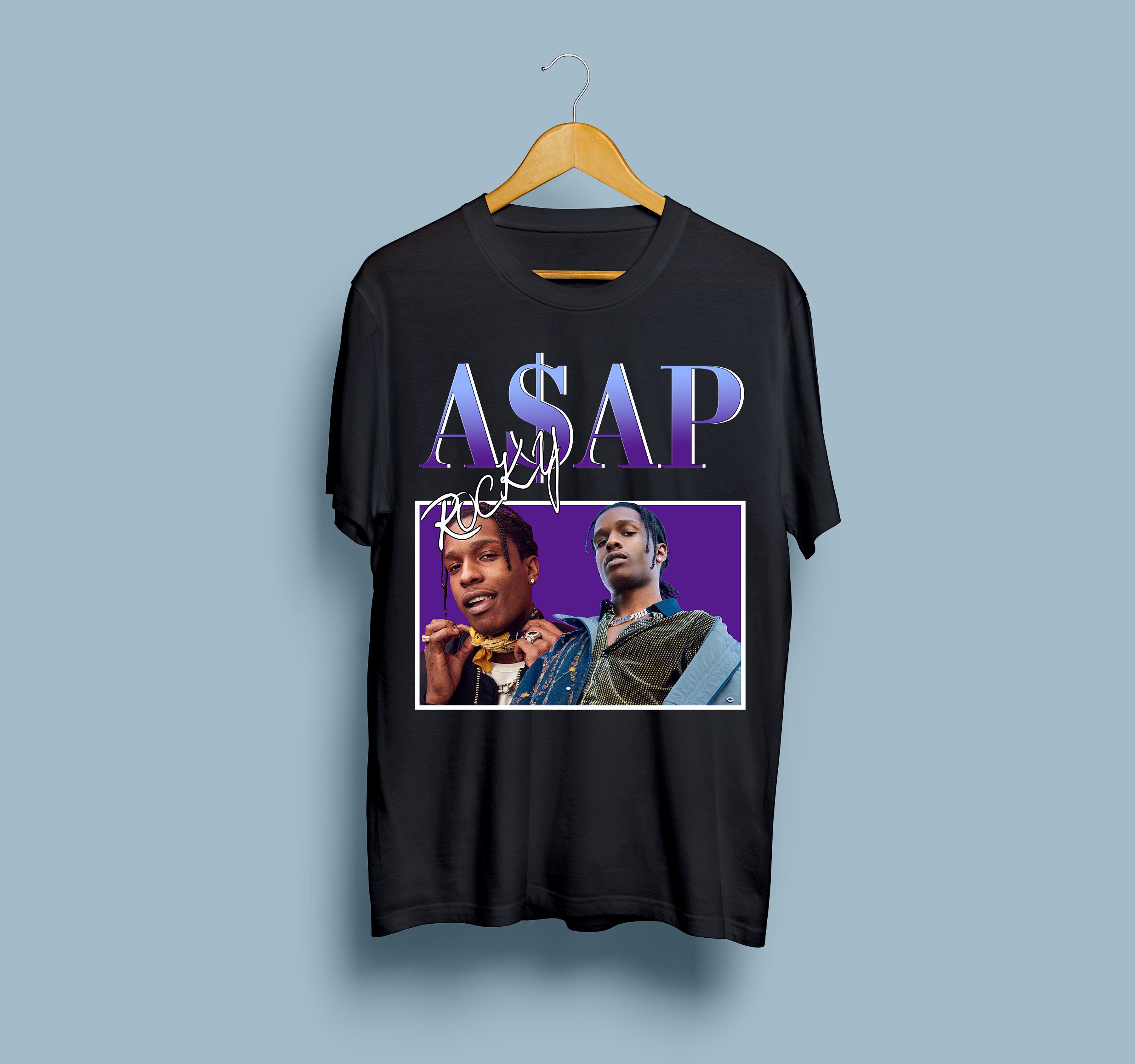 Asap Rocky Tshirt Limited Edition Asap Rocky Homage T Shirt | Etsy