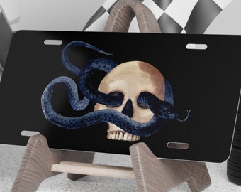 Skull Personalized License Plate Custom License Plate - Etsy