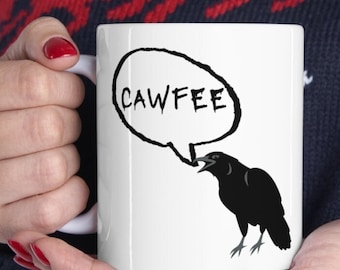 Cawfee Coffee Mug - Etsy