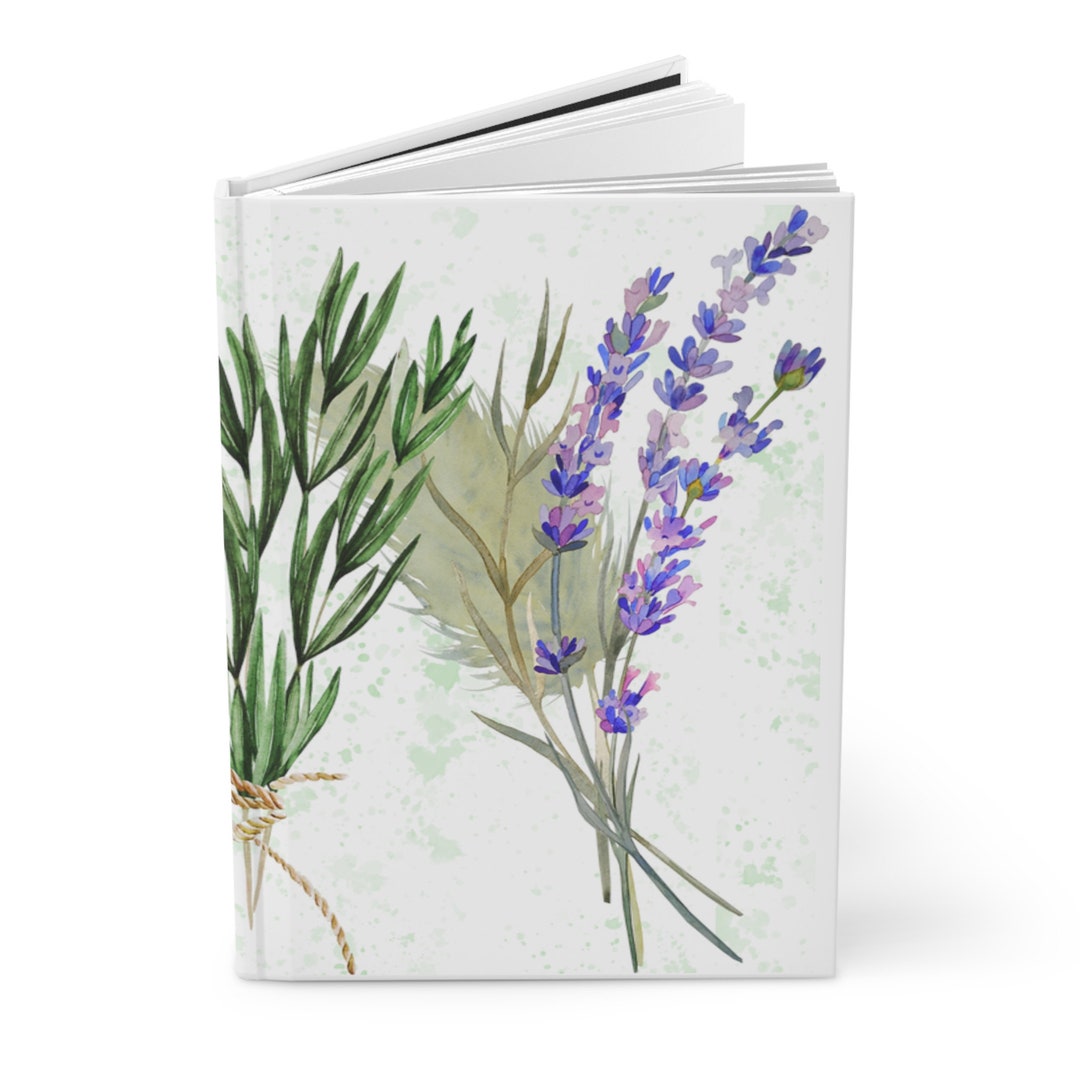 Botanical Journal Gift for Gardener Recipes and Gardening Notebook - Etsy