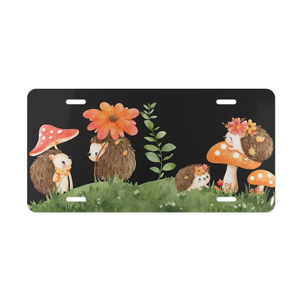 Hedgehog Plate - Etsy