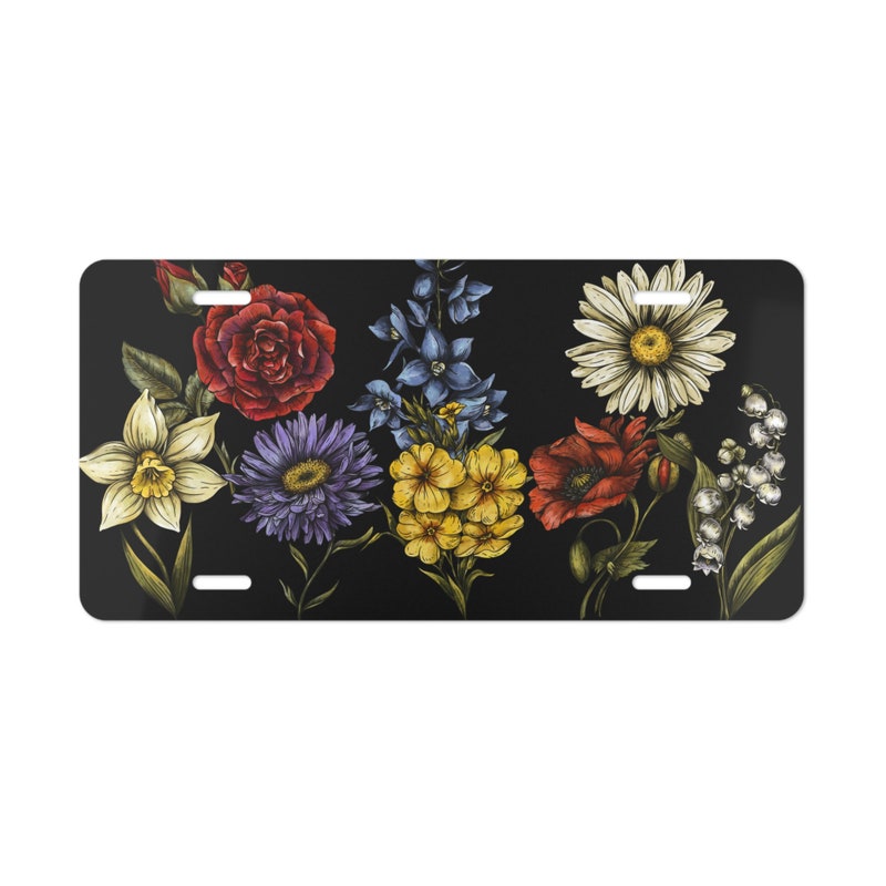 Vintage Floral Plate - Etsy