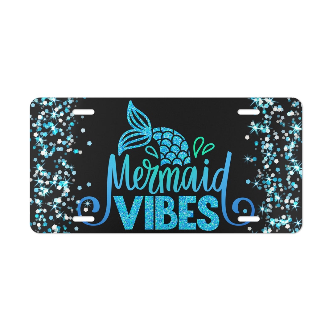 Mermaid License Plate | Fairytale Car Tag | Gift for Teen Driver, New ...