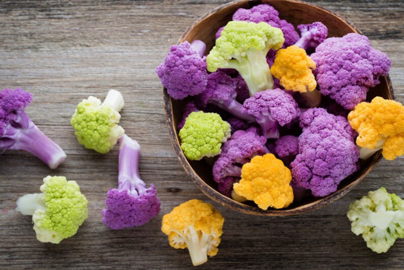 Cauliflower Chefs Choice Mix Seeds Heirloom Vegetable | Etsy