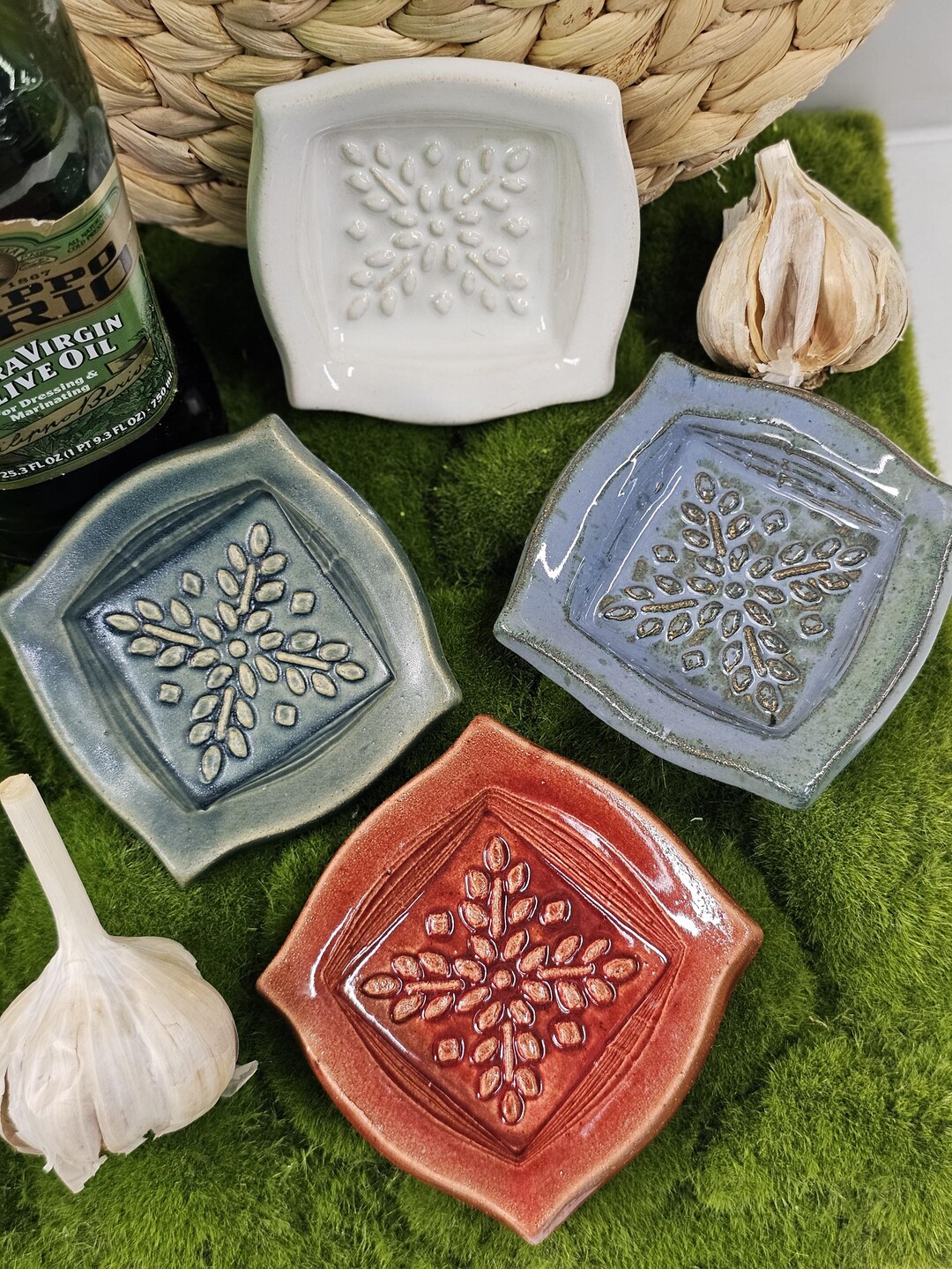 Leaves Garlic Grater Dish - Etsy