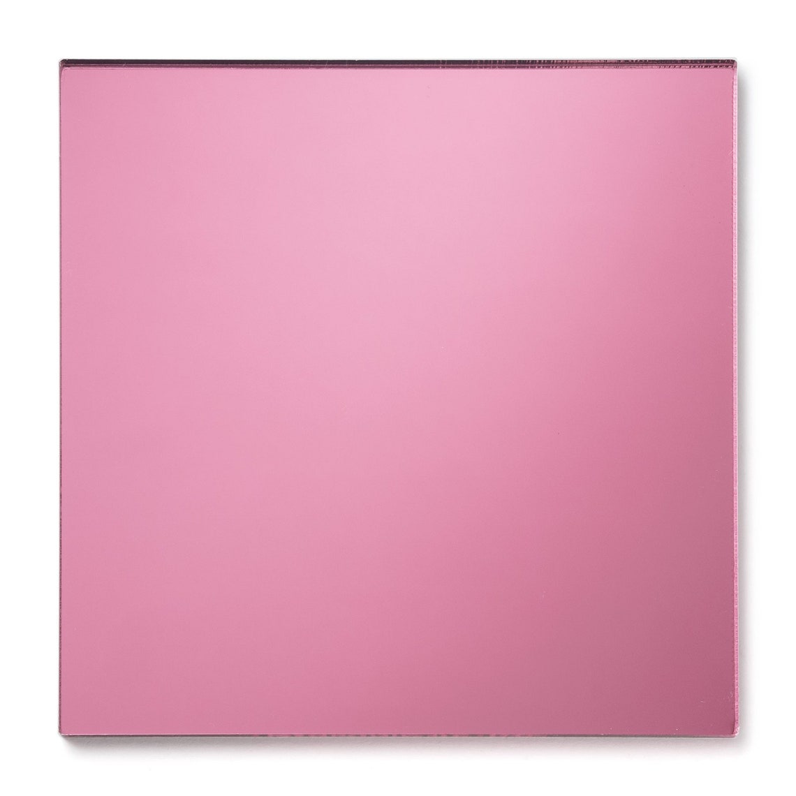 Pink Mirrored Acrylic Sheet Plastic 1/8 DIY, Craft, Glowforge, Laser ...