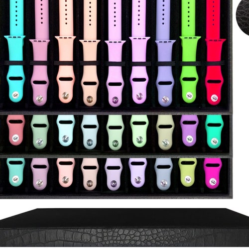 Luxurious Stackable Storage Case for Apple Watch Bands stores | Etsy