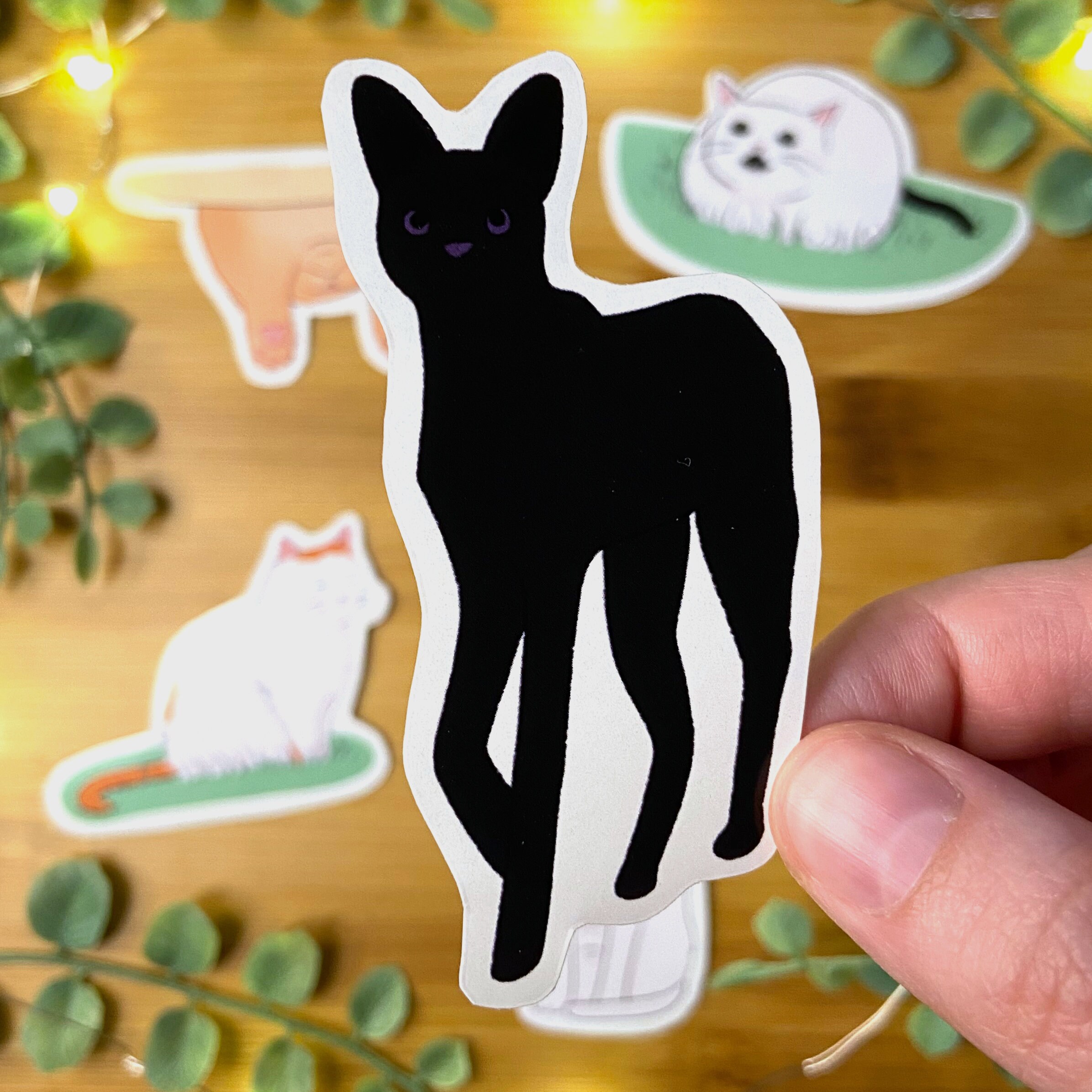 Cryptid Cats Sticker Pack - Etsy