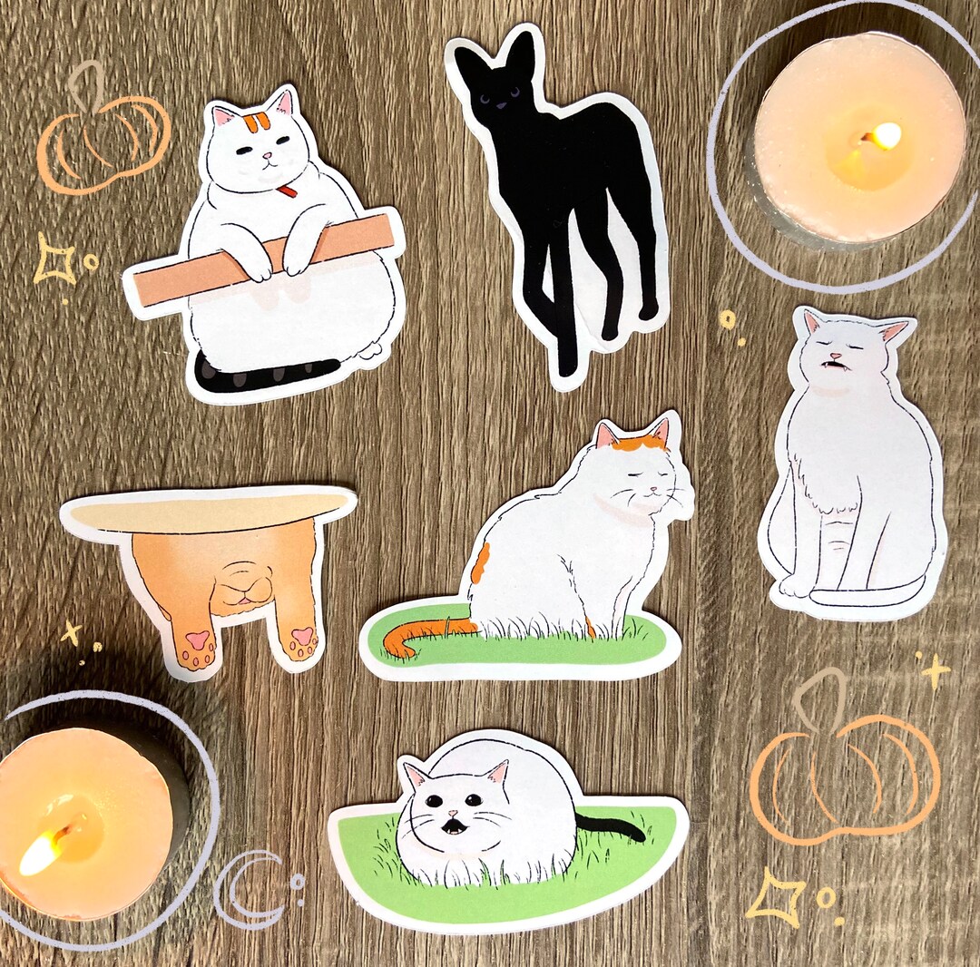 Cryptid Cats Sticker Pack - Etsy