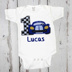 Baby Boy Race Car Cake Smash, Blue Car First Birthday Outfit, 1st,2nd ...