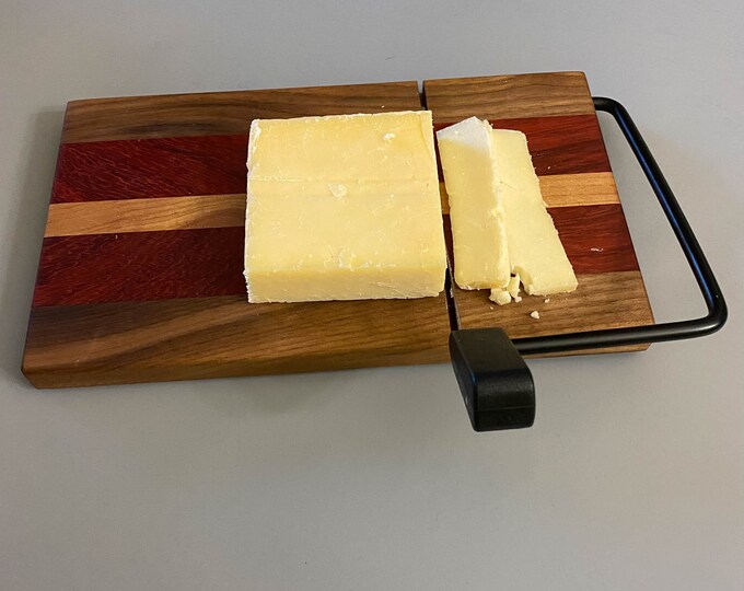 Handmade Wooden Cheese Board Cheese Slicer - Etsy