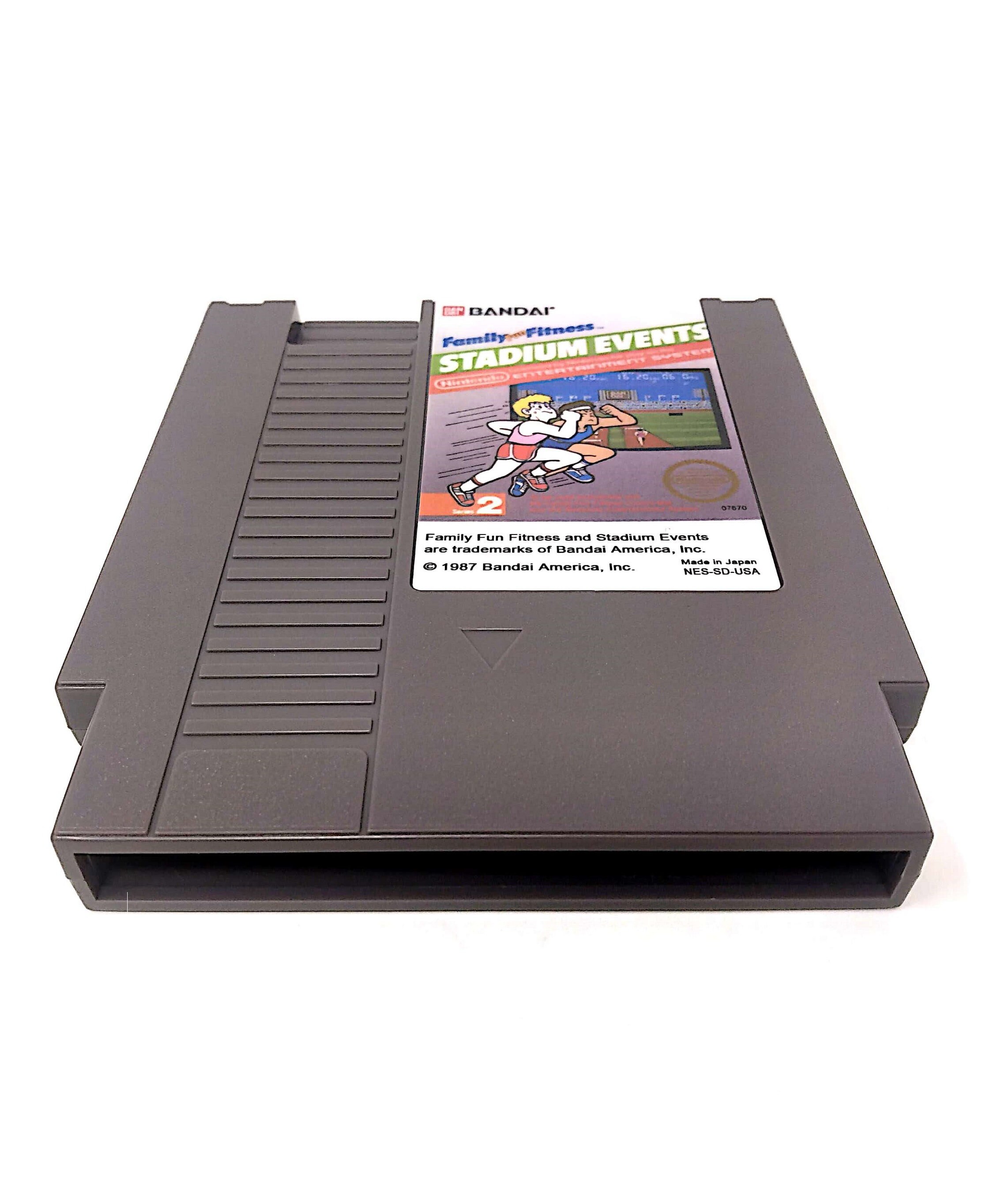 Family Fun Fitness Stadium Events Nintendo NES Cartridge Only - Etsy