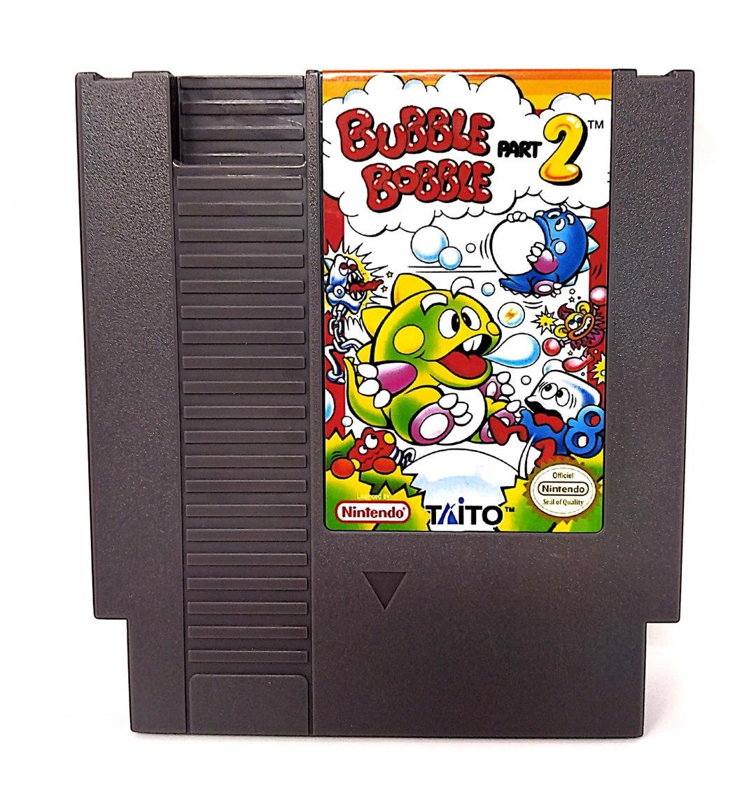 Bubble Bobble Part 2 Nintendo NES Cartridge Only - Etsy