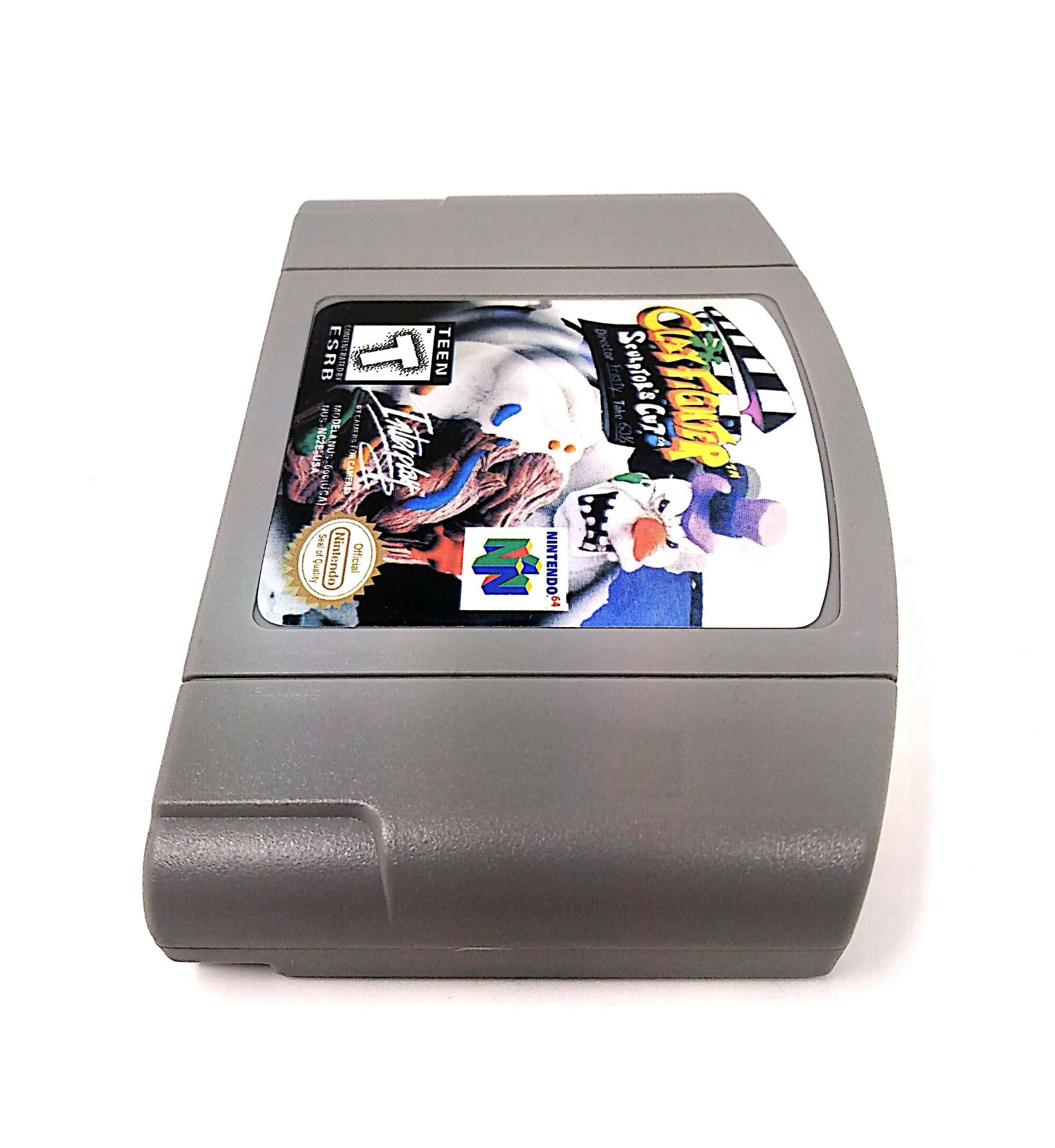 Clay Fighter Sculptors Cut Nintendo 64 N64 Cartridge Only - Etsy