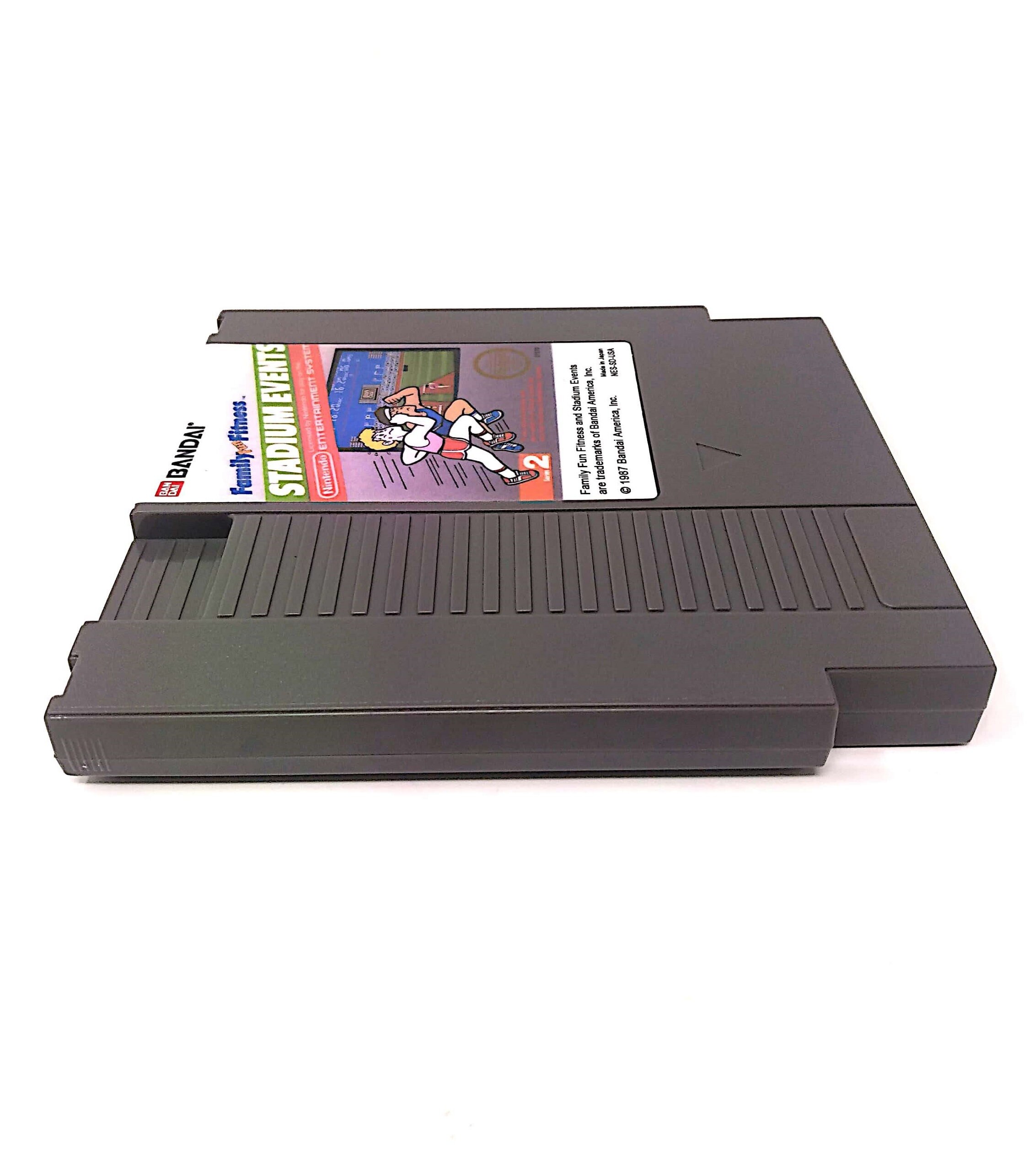 Family Fun Fitness Stadium Events Nintendo NES Cartridge Only - Etsy
