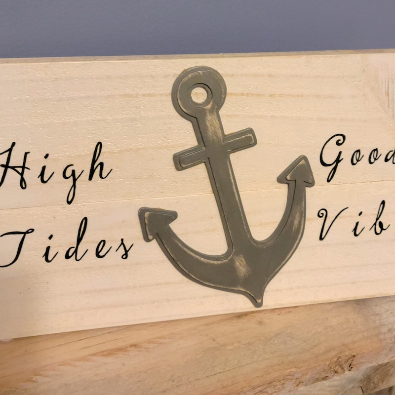High Tide Sign - Etsy