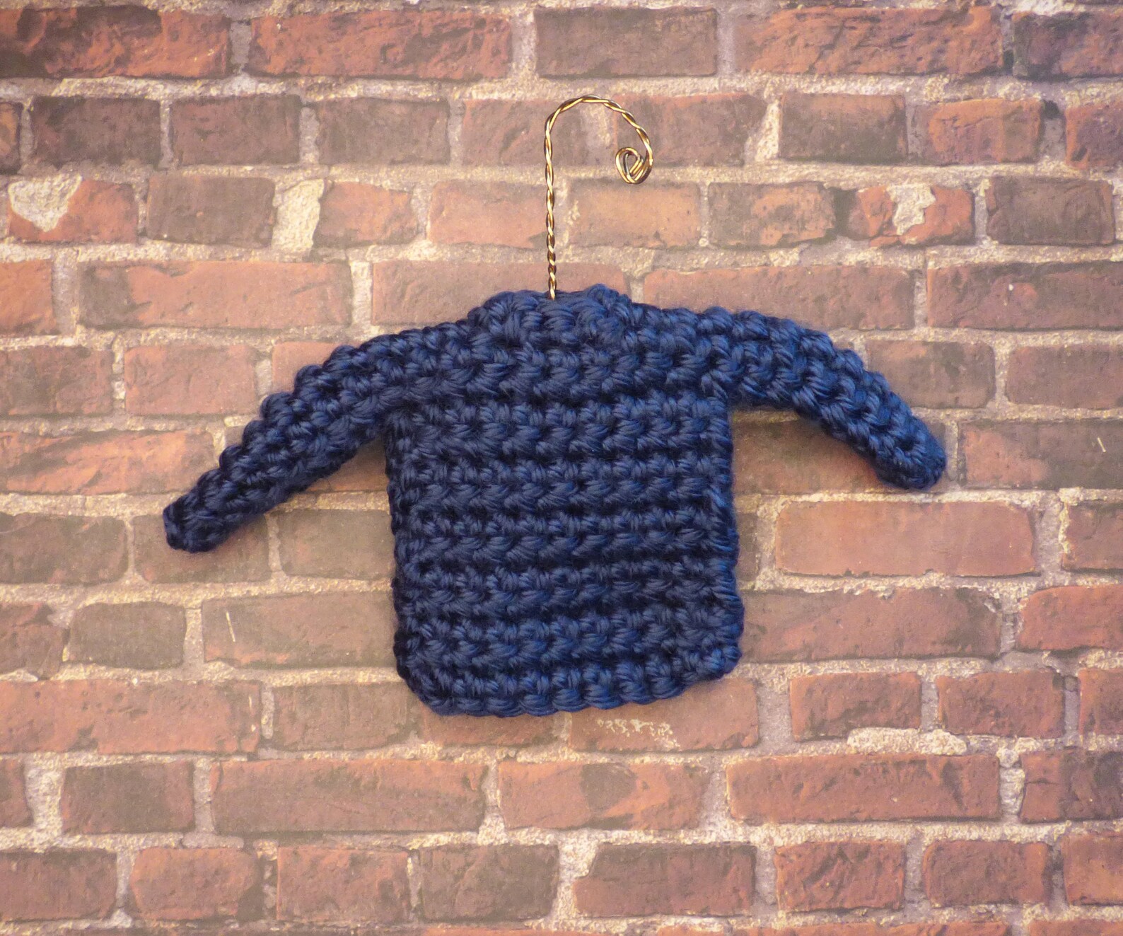 Mini Sweater Ornament Custom Colors and Initial - Etsy